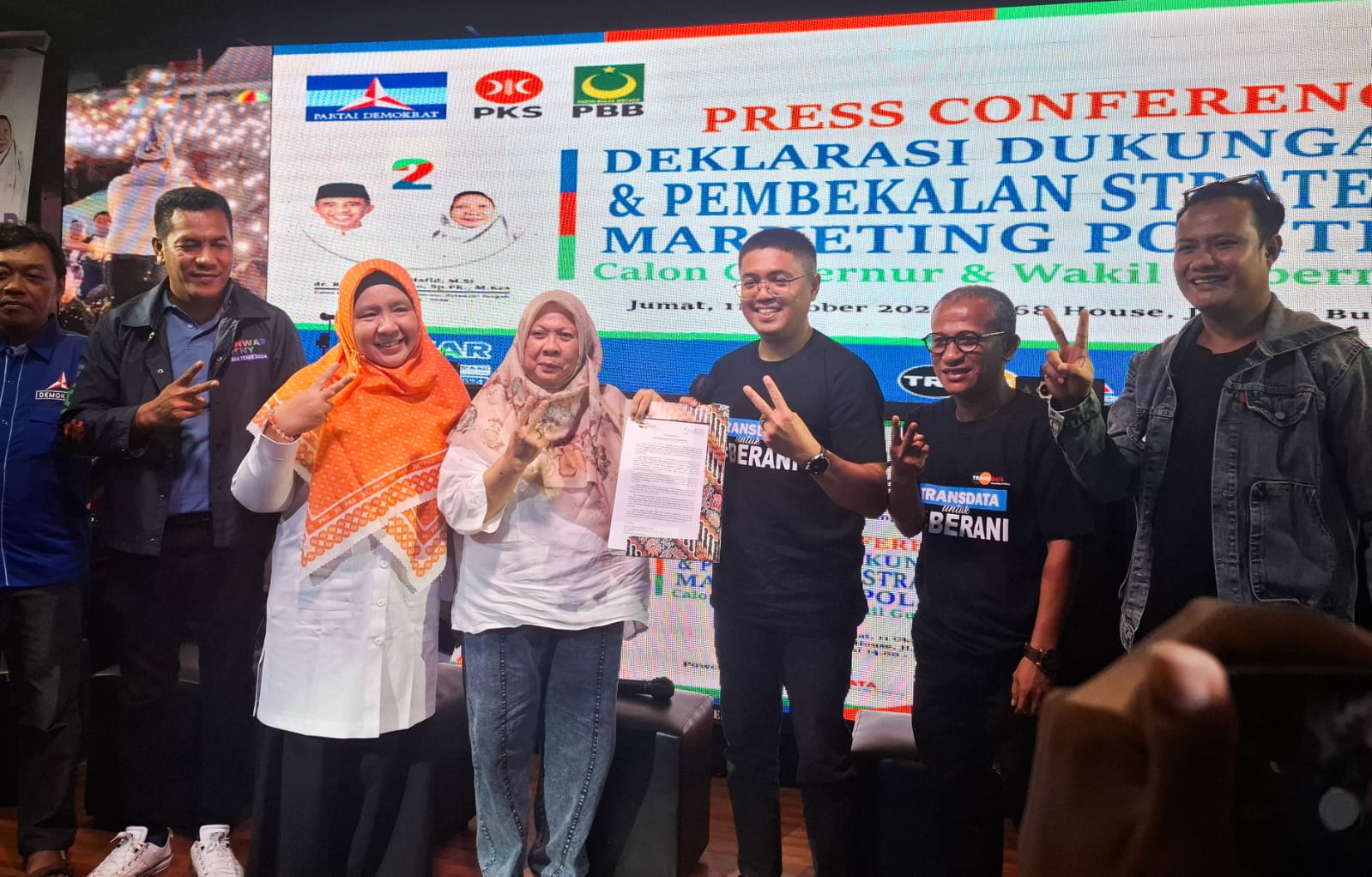 Transdata Sulawesi Gemilang Berikan Dukungan Penuh untuk Pasangan ...